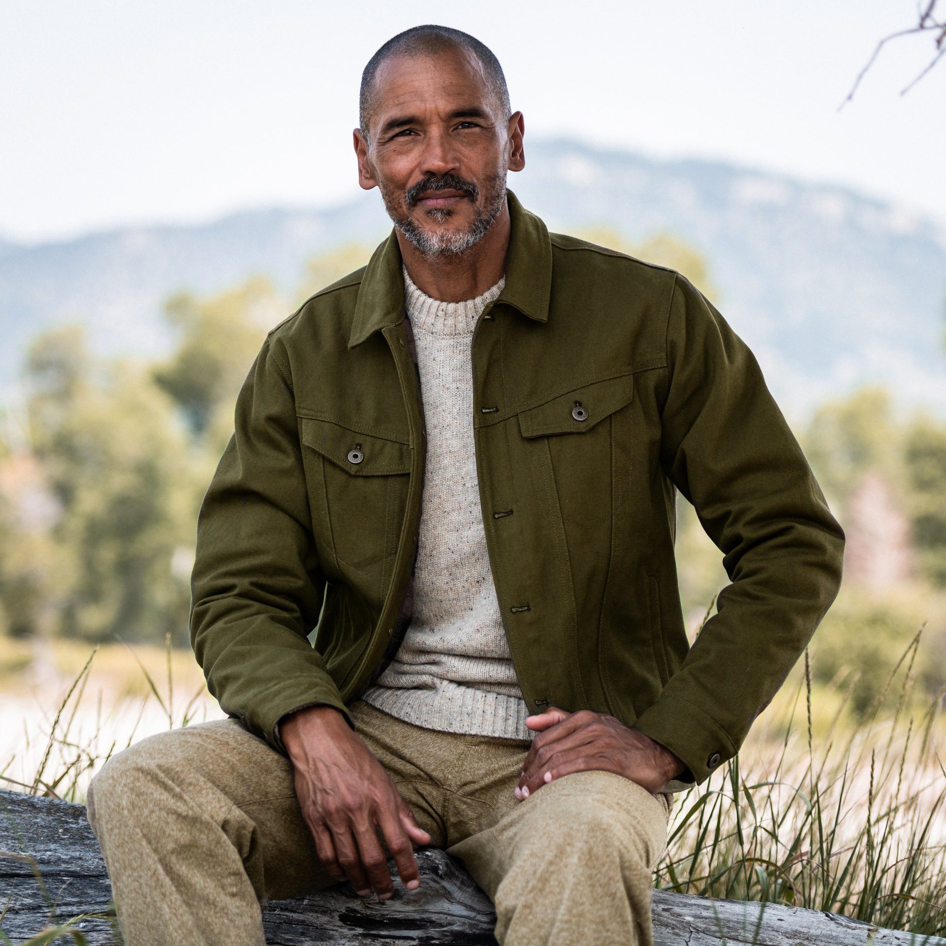 Montana Flannel-Lined Canvas Trucker Jacket – Line of Trade