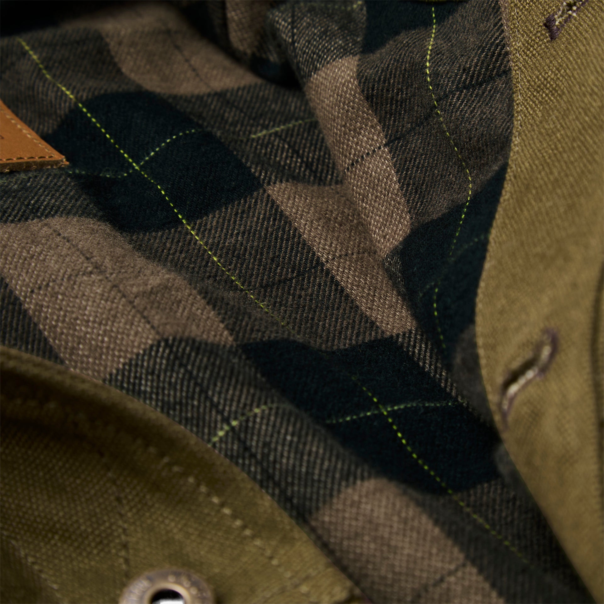 Montana Flannel-Lined Canvas Trucker Jacket – Line of Trade