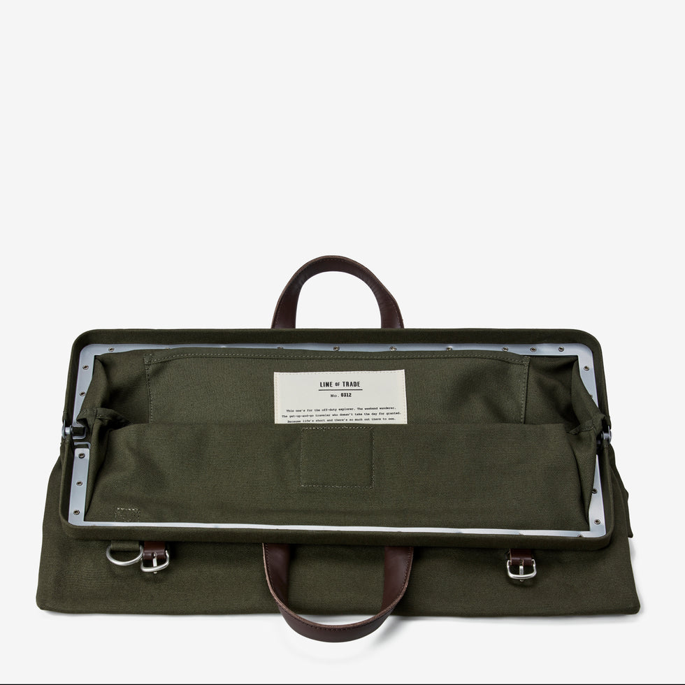 Canvas Weekender Bag – Line of Trade